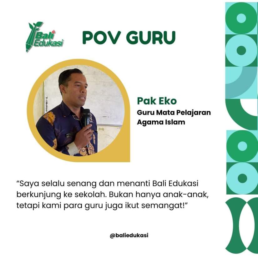 BElajar (Education for All) Program – Bali Edukasi
